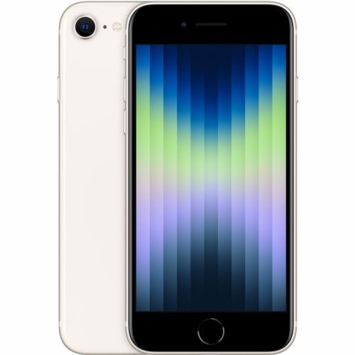 Pametni telefon Apple iPhone SE, 64 GB, 3. gen, bel | Enaa