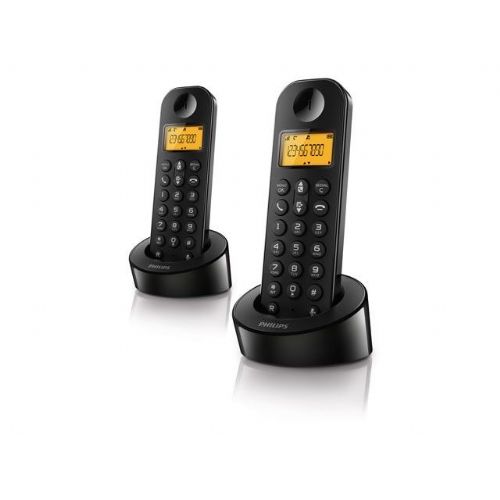 Brezžični DECT telefon Philips D1202B Duo | Enaa