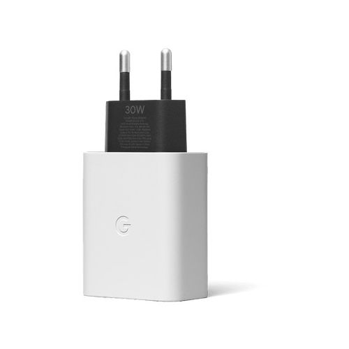 Napajalnik Google Pixel USB-C 30W bele barve | Enaa