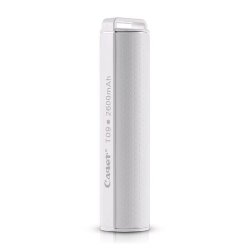 Power bank Oval 2.600 mAh bel | Enaa