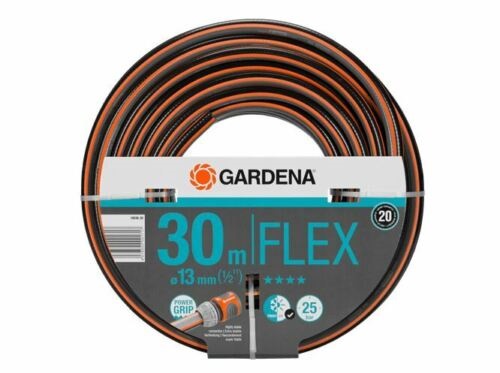 Cev za zalivanje Gardena Comfort Flex, 13 mm (1/2), 30 m, črno-oranžna (18036-20) | Enaa