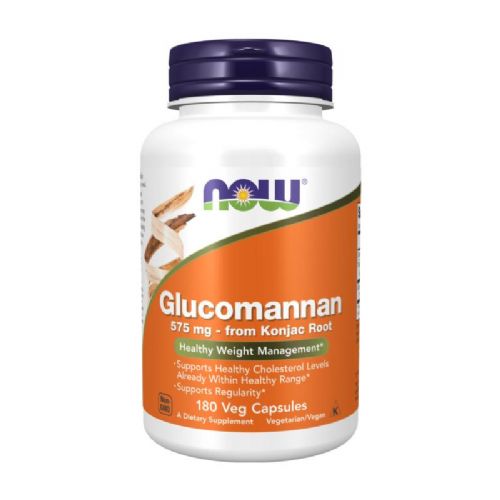 Glukomanan NOW, 575 mg (180 kapsul) | Enaa